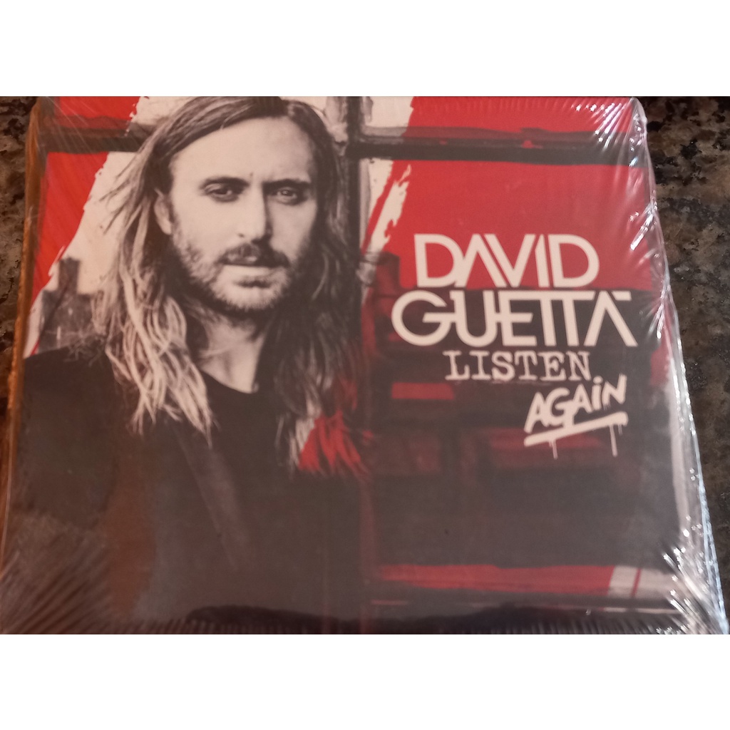 CD DUPLO DAVID GUETTA - LISTEN AGAIN - DIGIPACK - LACRADO | Shopee Brasil