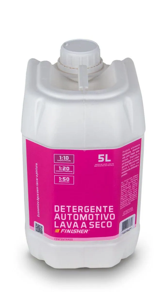 LAVA AUTO A SECO 5 LITROS FINISHER | Shopee Brasil