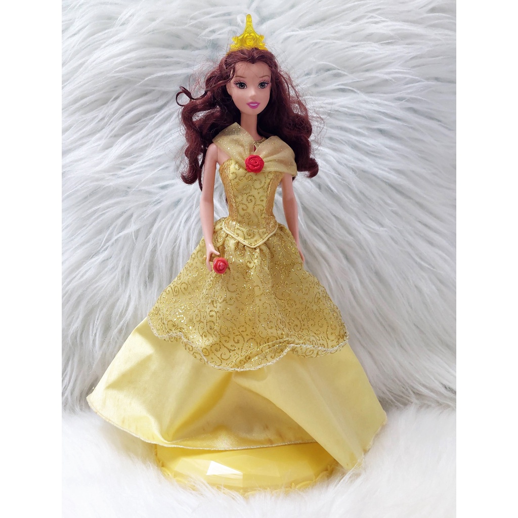 Boneca Disney Princess Royal Dance Belle 2008 M4180 A Bela e a Fera ...