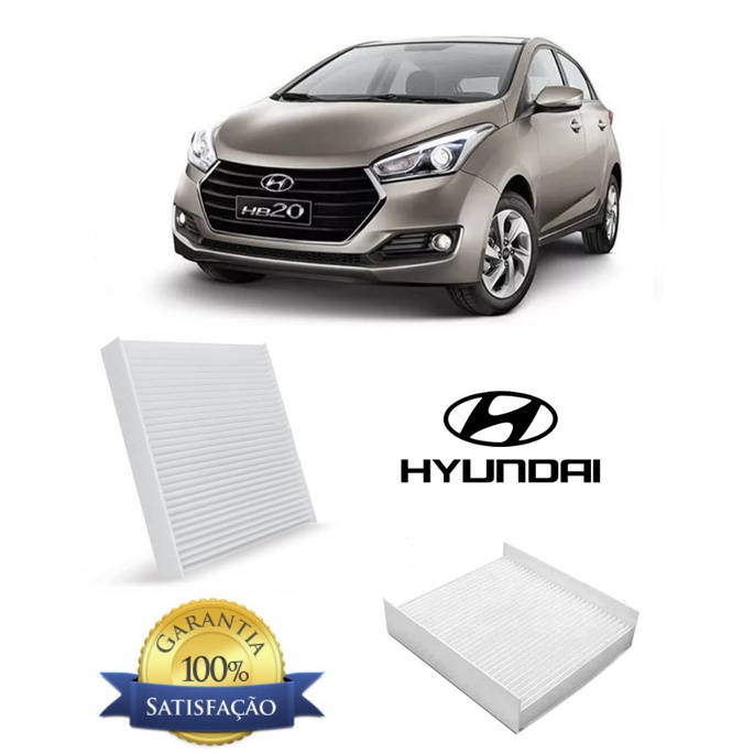 FILTRO DE CABINE AR CONDICIONADO HYUNDAI HB20 / HB20S | Shopee Brasil