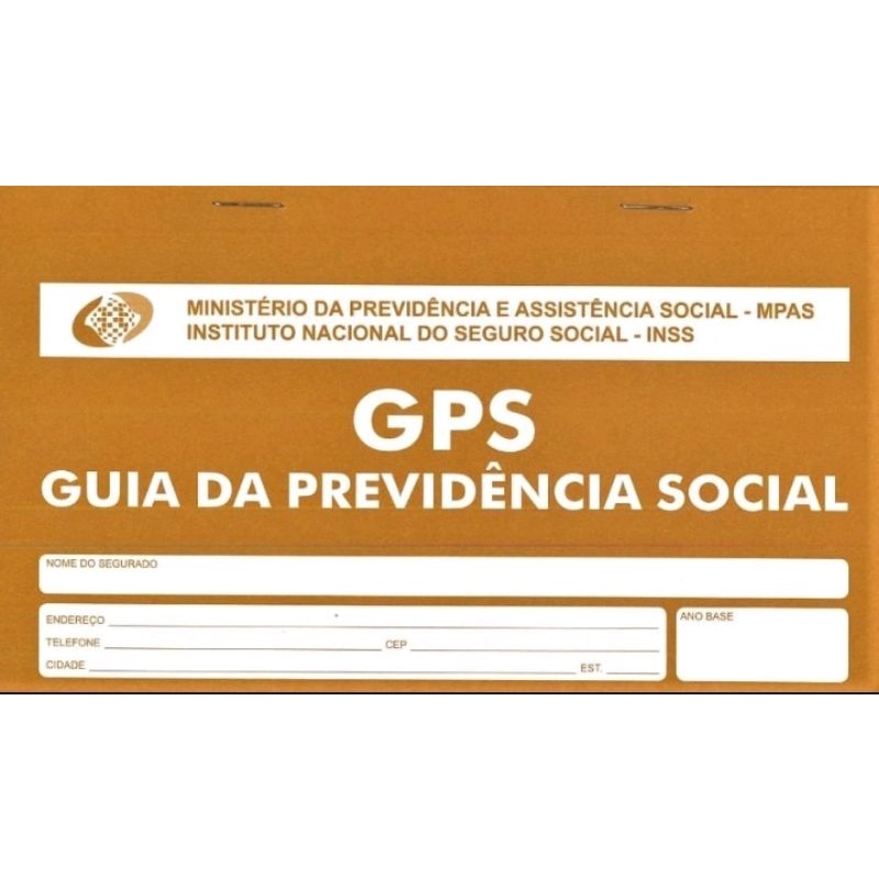 Guia da previdência social carne inss | Shopee Brasil