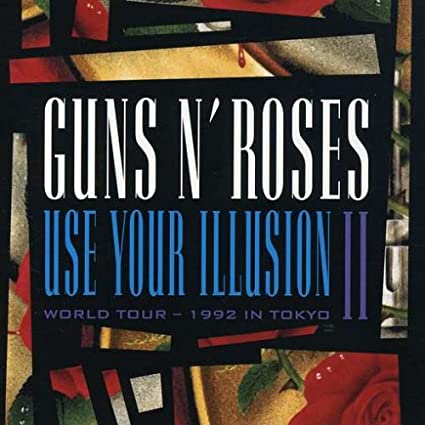 Guns N Roses Use your Illusion World Tour 1992 CD version (3 CDs) | Shopee Brasil