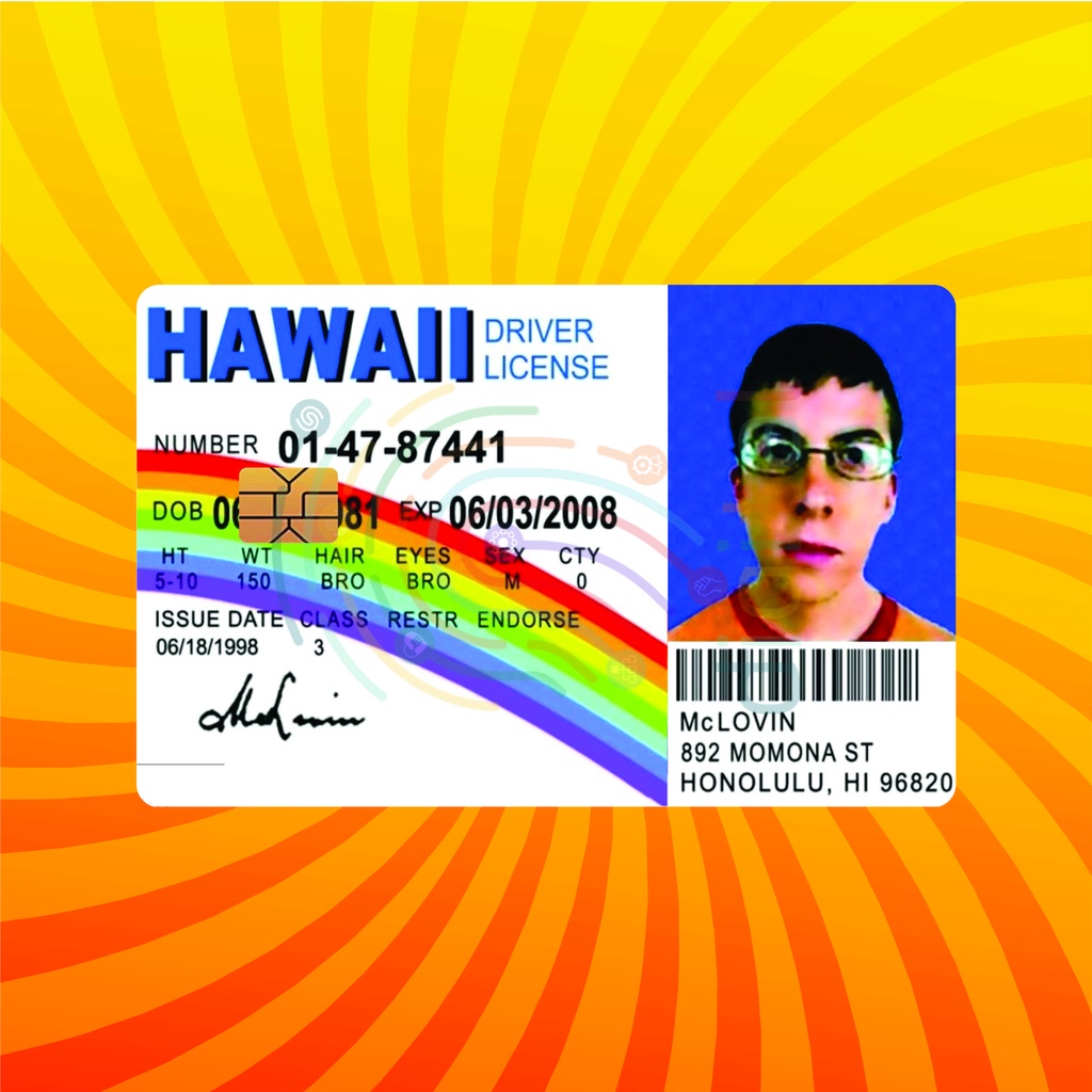 Adesivo Para Cartão de Crédito e Débito Skin Película McLovin | Shopee Brasil
