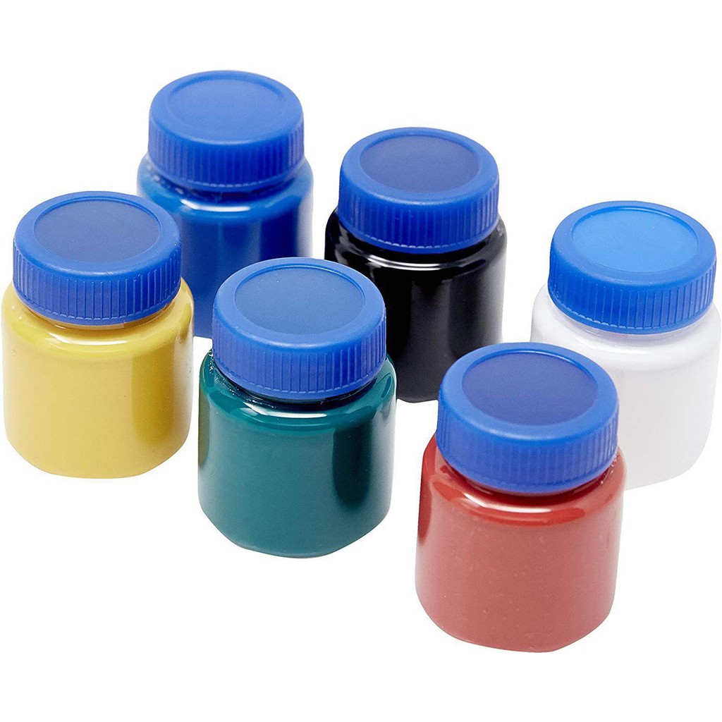 Tinta Guache Tilibra 12 cores - 15 ml | Shopee Brasil