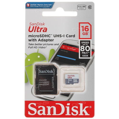Sandisk Cartão de Memoria SD 16GB 32GB 64GB 128GB Micro Sd Ultra Classe 10 100mbs Lacrado ...
