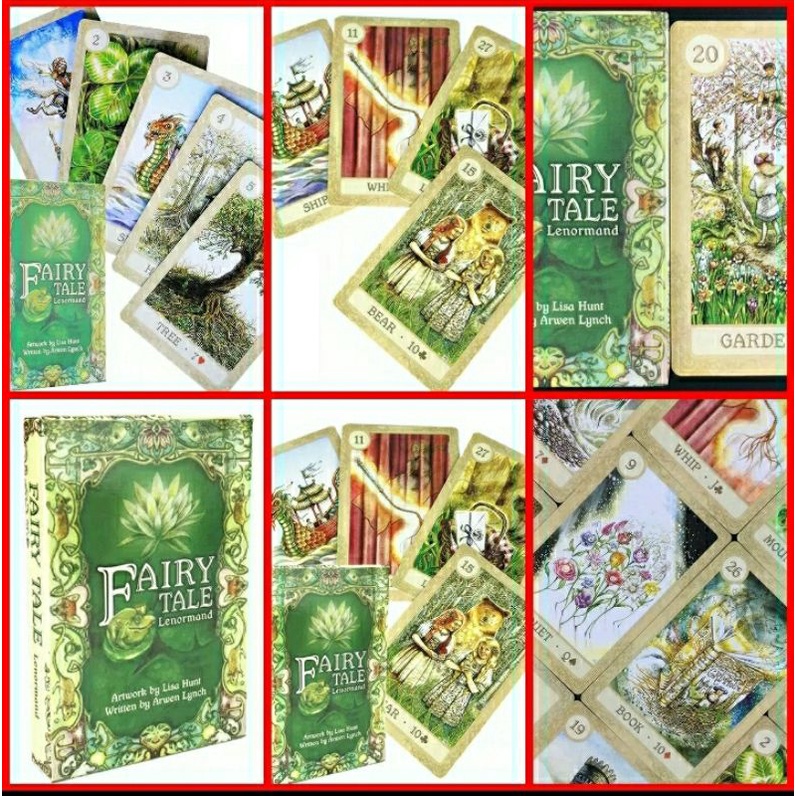 Baralho Cigano Lenormand 38 Cartas Tarot Fairy Tale Disponivel Sp Brasil Shopee Brasil