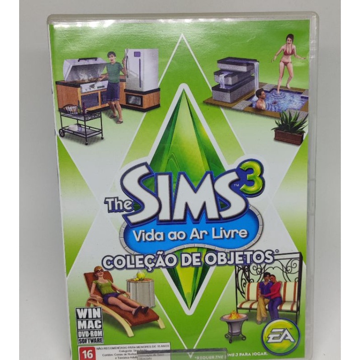 Coleção de Objetos Vida ao Ar Livre The Sims 3 original para Pc ...