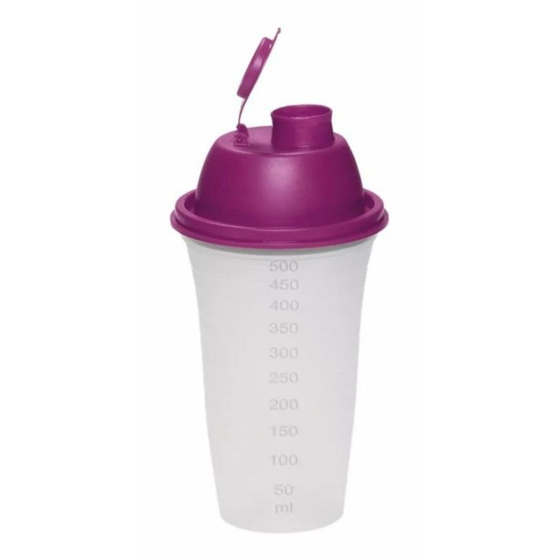 Tupperware Quick Shake vermelho 500ml | Shopee Brasil