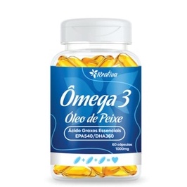 Omega 3 Puro 1000 Mg 60 cápsulas Memória+Articulações | Shopee Brasil