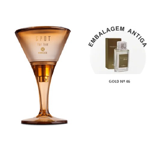 Perfume Spot For Her Hinode 75ml (Antigo 46) | Shopee Brasil