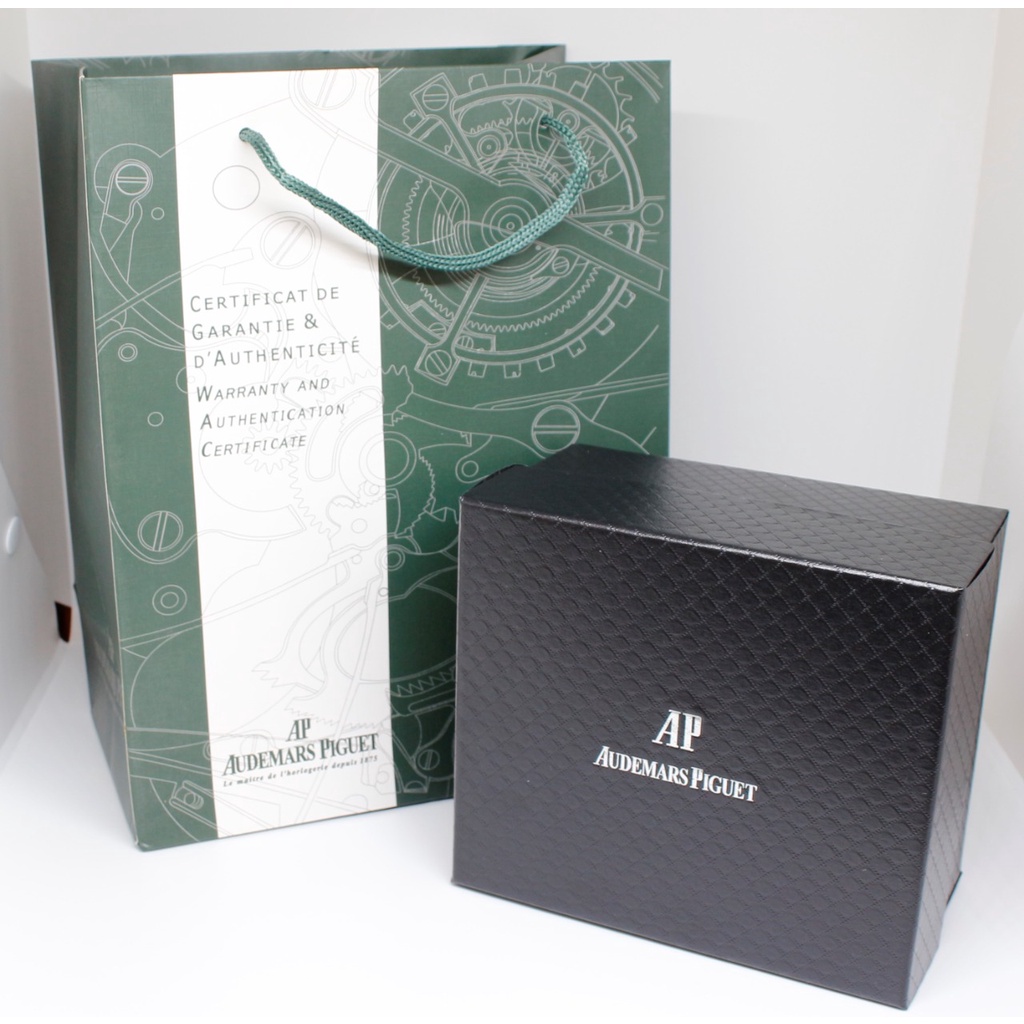 Caixa Para Relógios-AP original Watch box plus paperbag-fullset ...