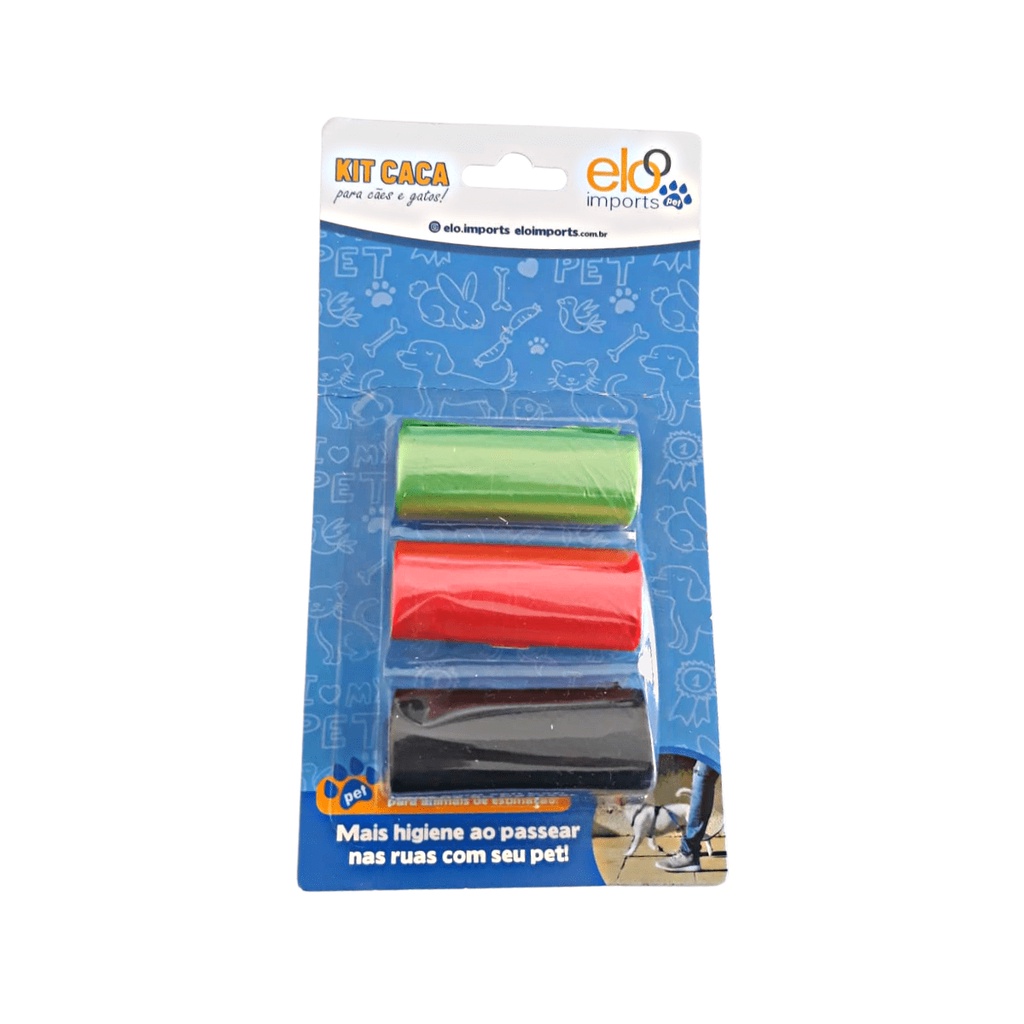 Saquinho Refil Higiênico Saco Cata Coco Cão Pet Lixo Fezes | Shopee Brasil