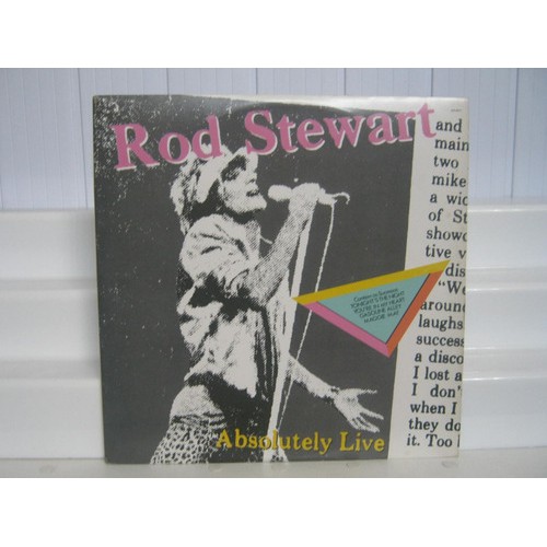 Rod Stewart Absolutely Live Lp Duplo Wb 1988 C/ 2 Encartes | Shopee Brasil