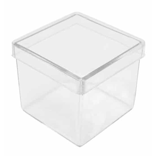 Caixinha Transparente 5x5cm Para Personalizar (50 Peças) | Shopee Brasil