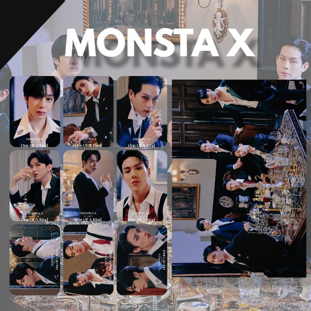 KIT MONSTA X Photocards Poster A4 GAMBLER | Kpop | Shopee Brasil