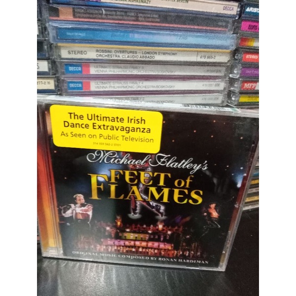 cd michael flatley feet of Flames importado lacrado de fabrica | Shopee Brasil