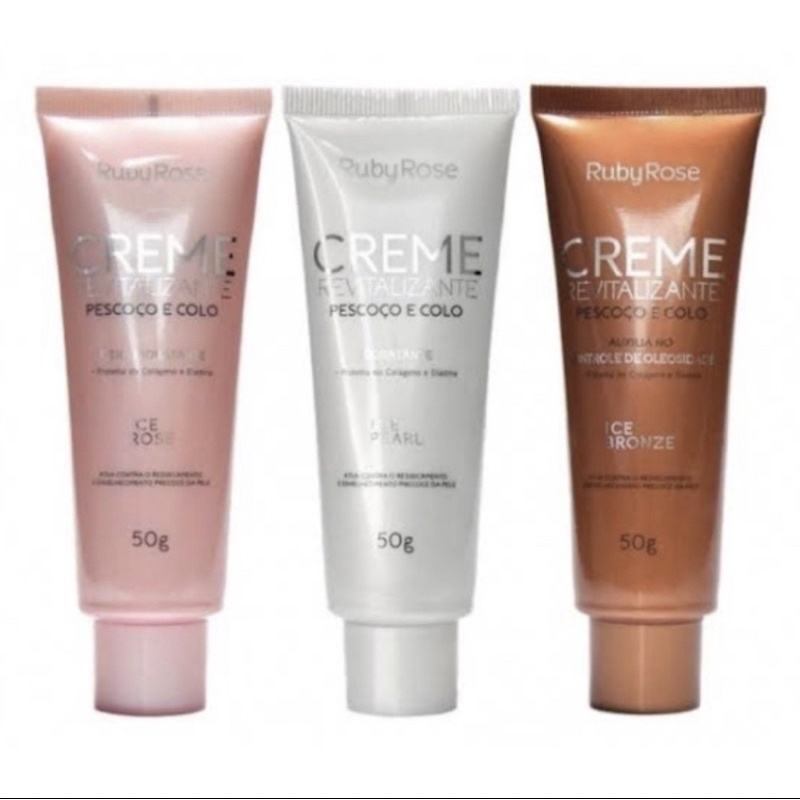 Creme Revitalizante Ruby Rose | Shopee Brasil