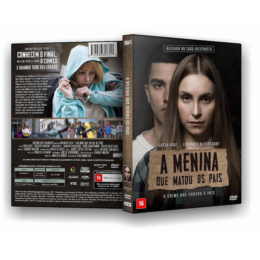 Dvd A Menina Que Matou Os Pais (Nacional) | Shopee Brasil