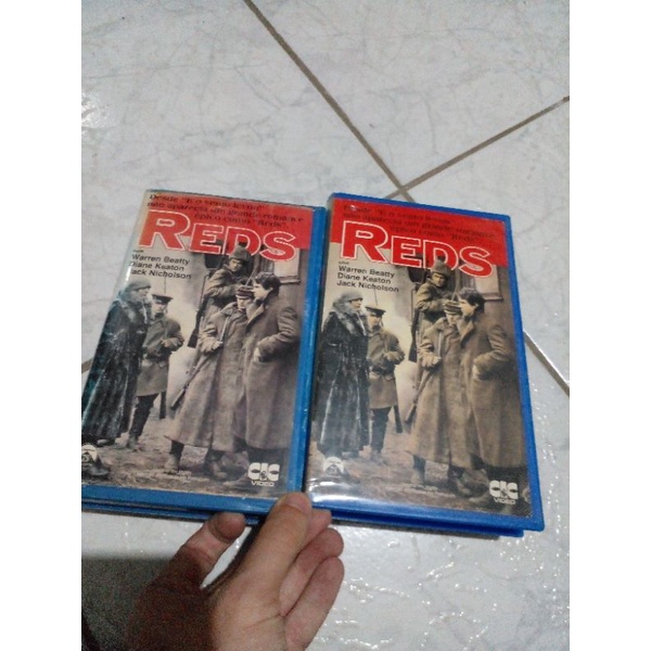 VHS Reds ( legendado) Jack Nicholson | Shopee Brasil