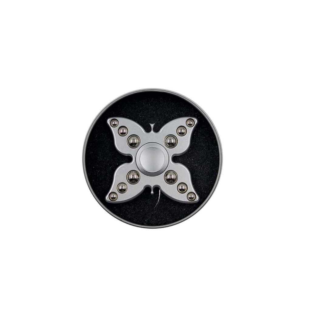 Fidget Hand Spinner Butterfly Metal | Shopee Brasil
