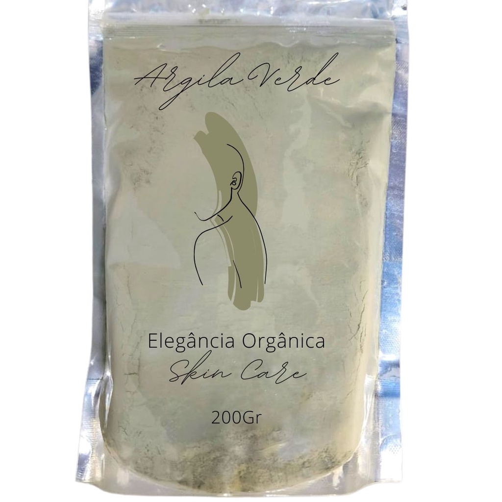 100g Argila Skin Care 100% PURA Original Para Todos Os Tipos De Pele ...