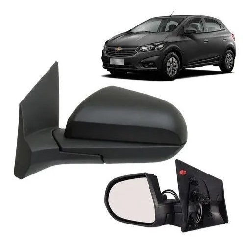 Retrovisor Onix Prisma 2012 2013 Ate 2018 2019 Joy 2020 2021 Lado Esquerdo Com Controle | Shopee ...