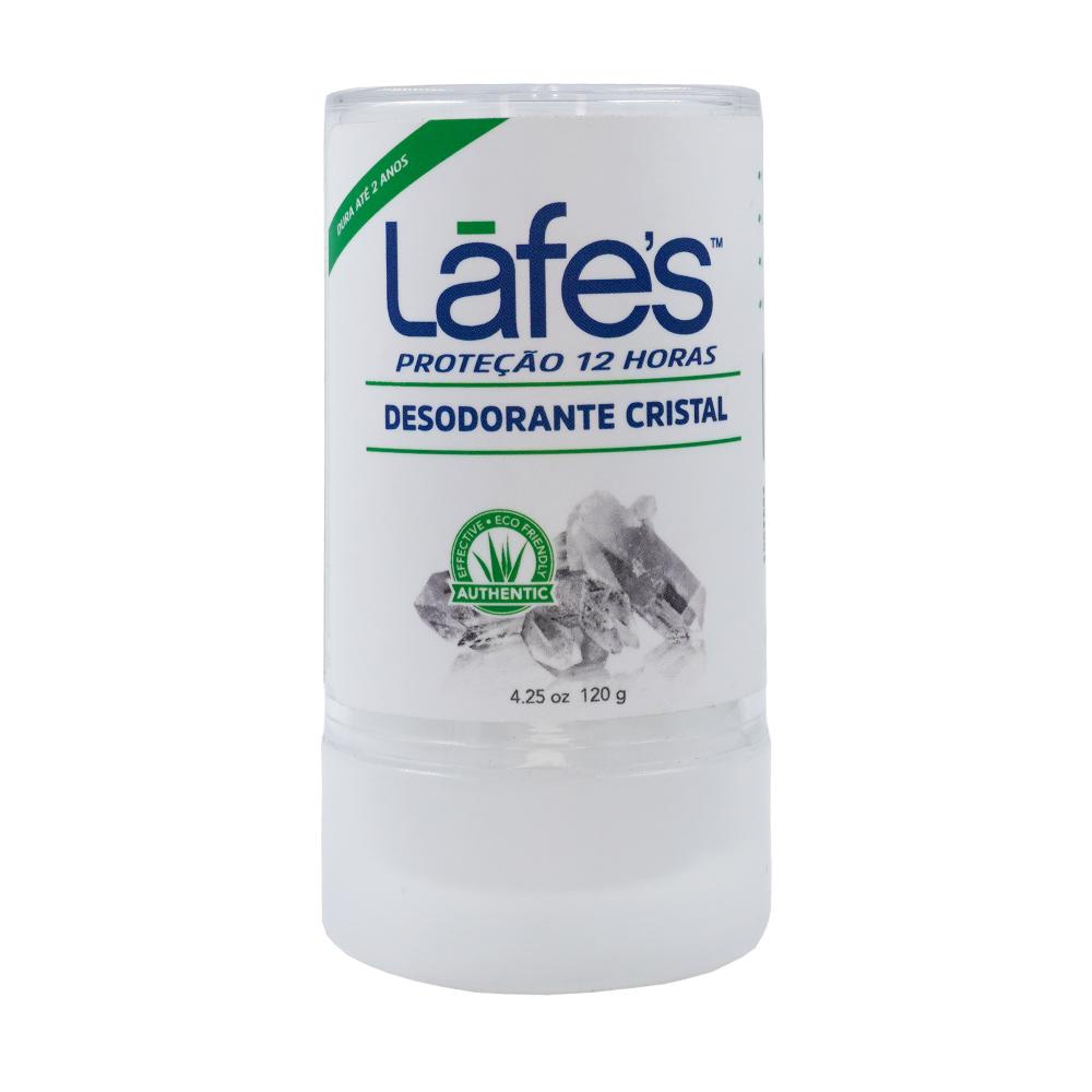 Desodorante Cristal Natural Vegano Stick 120g Lafe's | Shopee Brasil