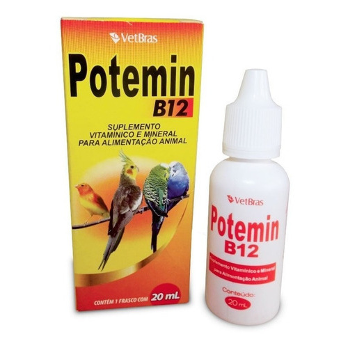 Potemin B12 - Suplemento Vitaminico E Mineral 20ml | Shopee Brasil