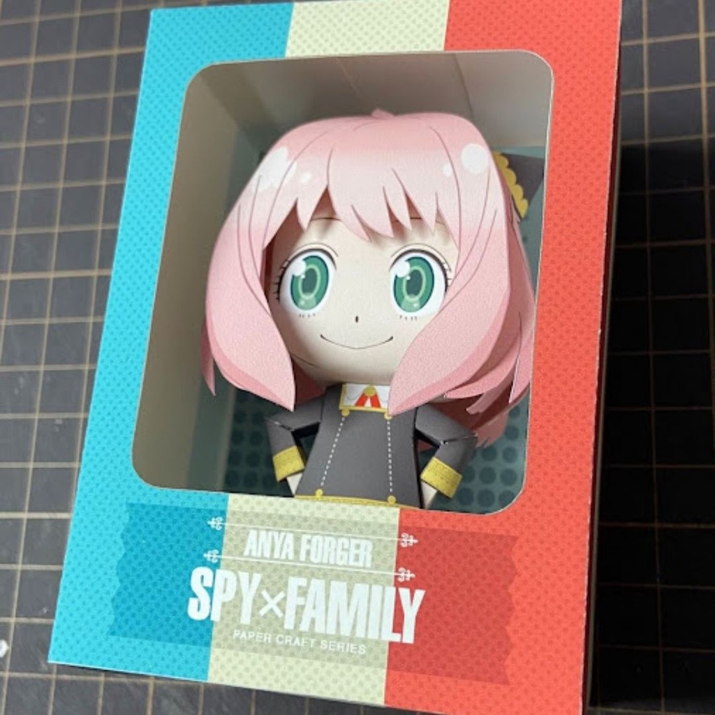 Figures De Spy X Family Papercrafts Anya Forger | Shopee Brasil