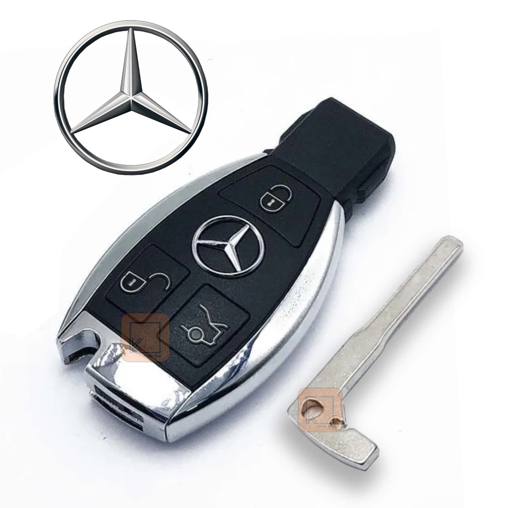 Carcaça Chave Mercedes Bens C 180 C200 C300 C43 C63 | Shopee Brasil