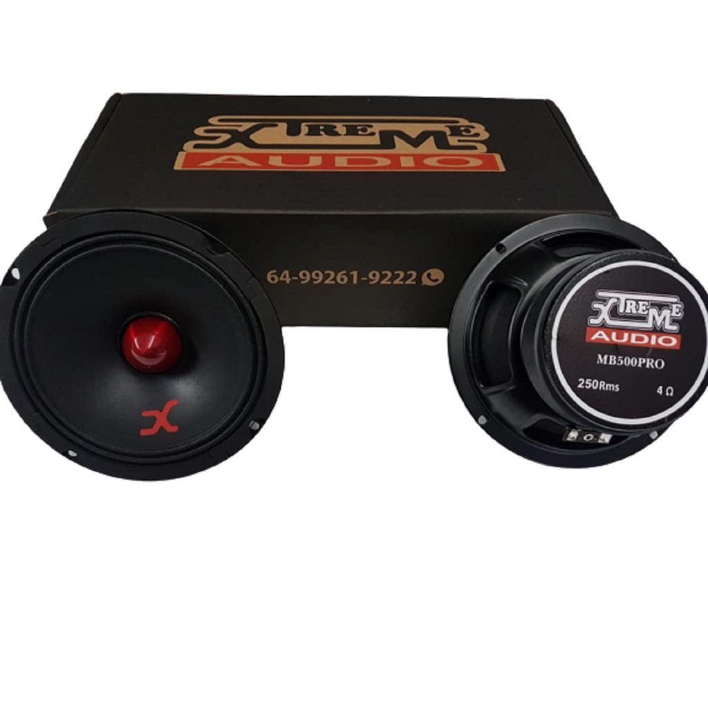 kit auto falante pra porta caixa trio som automotivo = zetta | Shopee ...