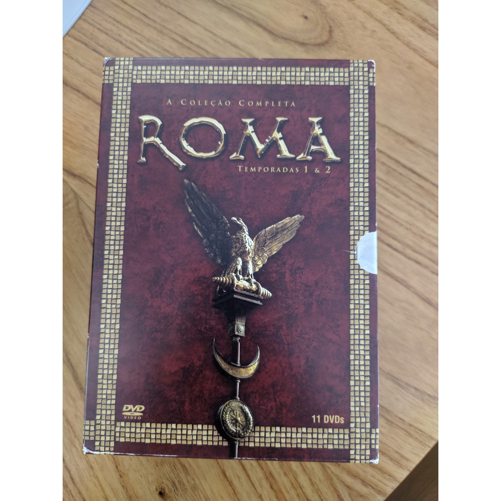 Box Coleção Roma: 1ª e 2ª Temporada - (11 DVDs) | Shopee Brasil