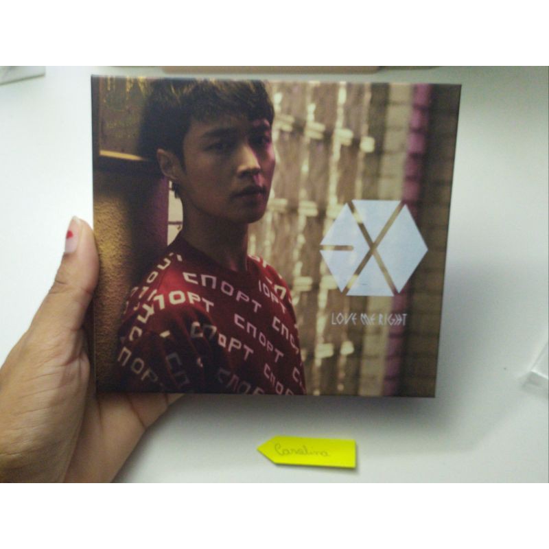 Kpop Exo Álbum Love Me Right Romantic Universe Japonês Versão Lay Yixing Shopee Brasil