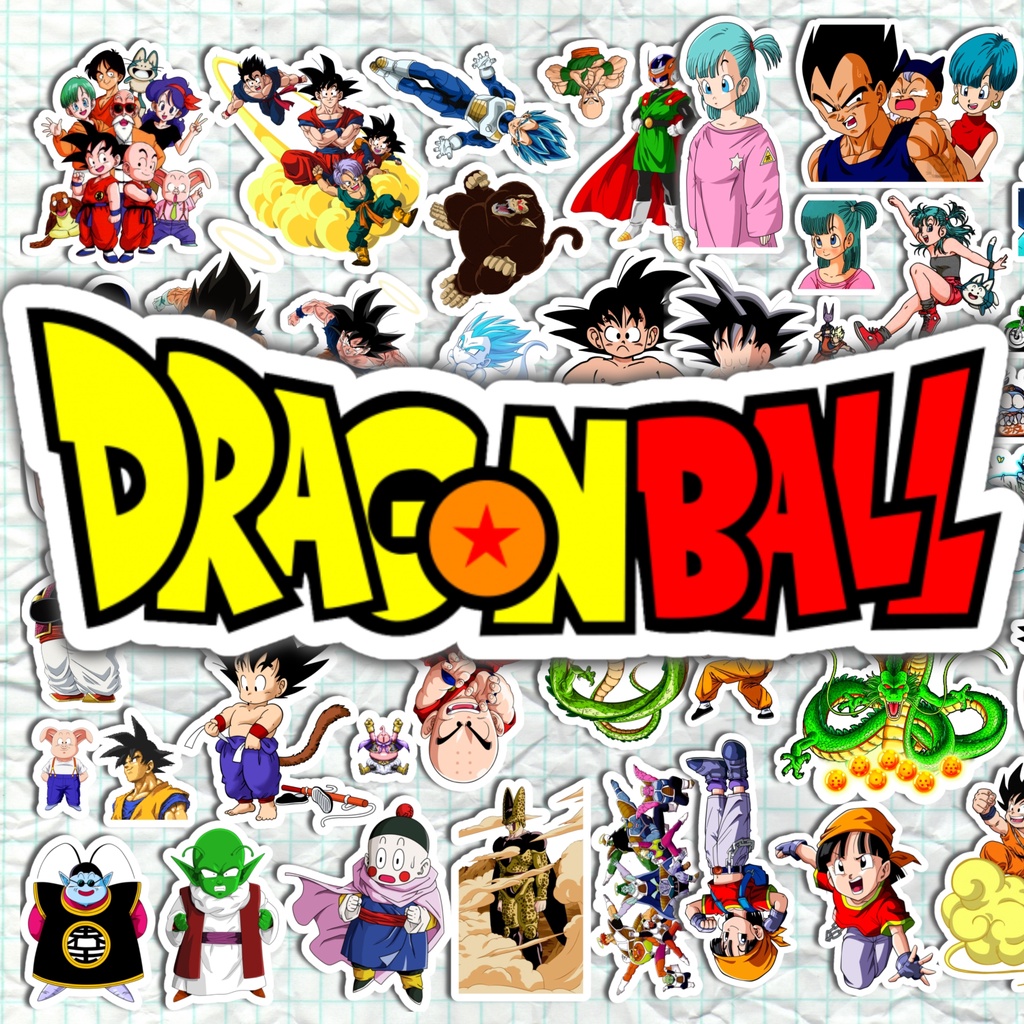 Pack de Adesivo Dragon Ball ♡ Sayajin ♡ Goku ♡ Vegeta ♡ Stickers ...