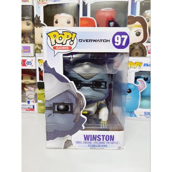 Funko Pop! Games Overwatch Winston 97# | Shopee Brasil