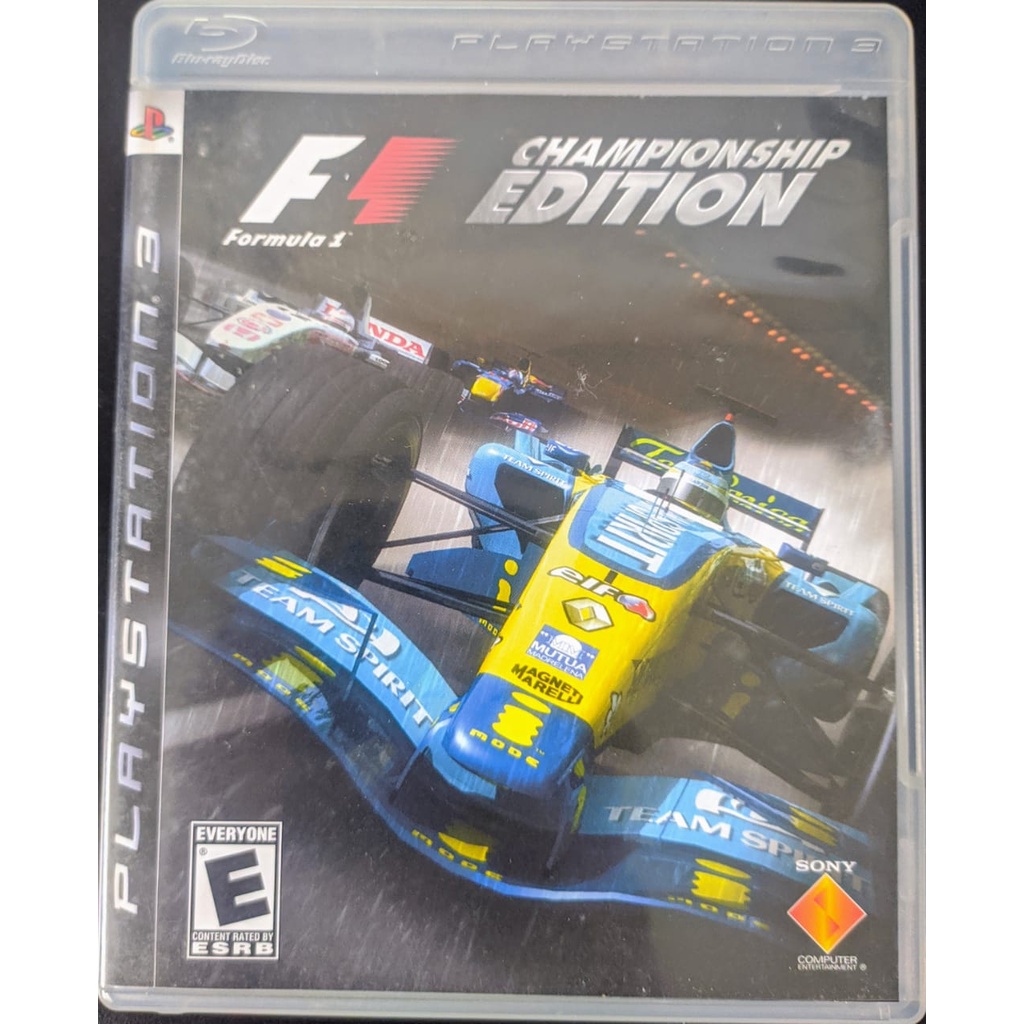Formula 1 F1 Championship Edition Ps3 Físico Original | Shopee Brasil