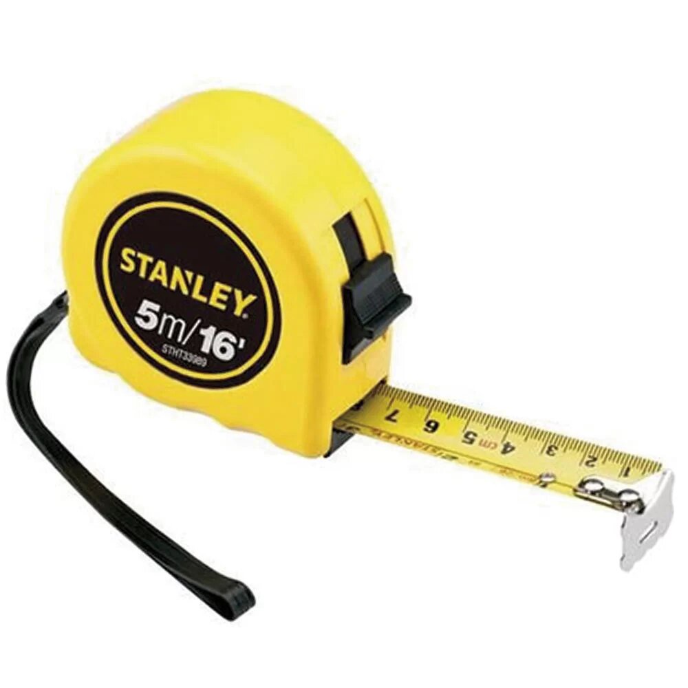 Trena Metrica Manual Stanley 5 Metros C/ Trava 33989 | Shopee Brasil