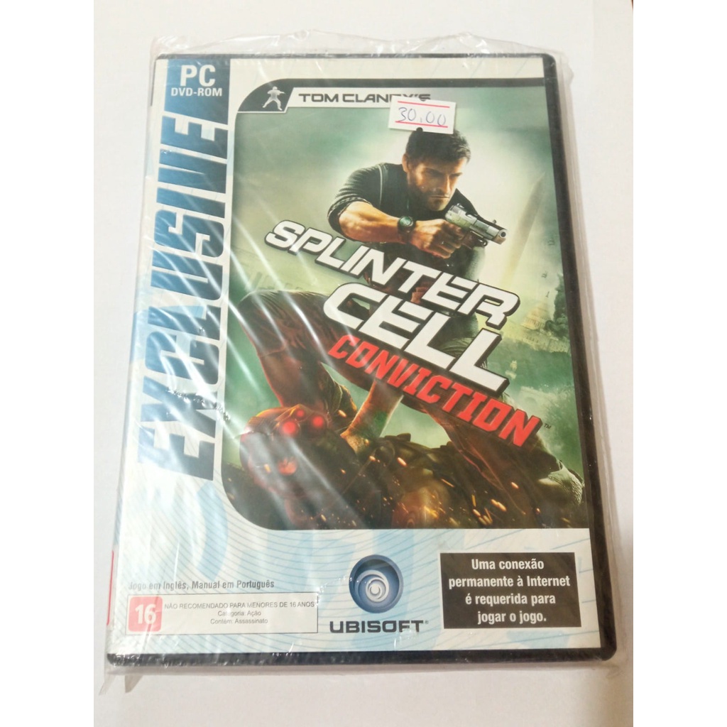 Jogo Original Splinter Cell PC | Shopee Brasil