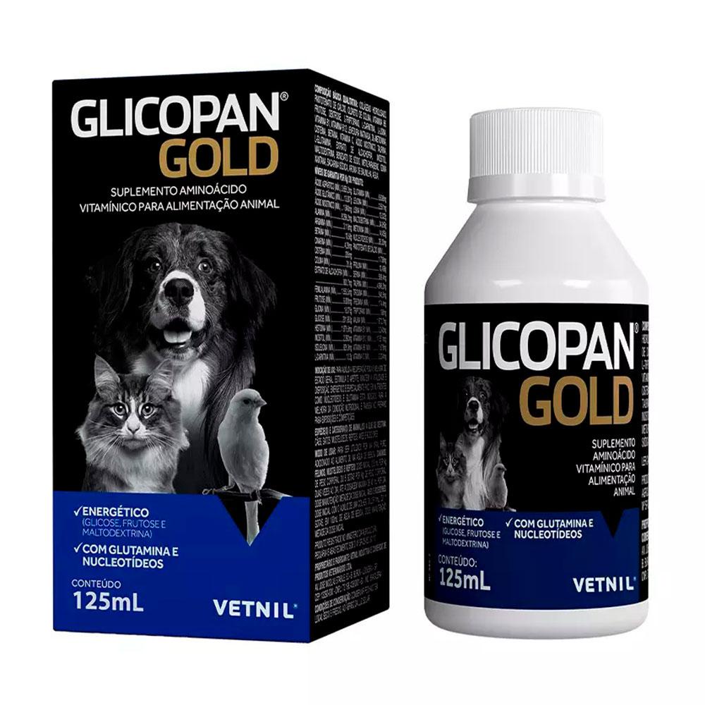 Suplemento Glicopan Gold Vetnil 125ml | Shopee Brasil