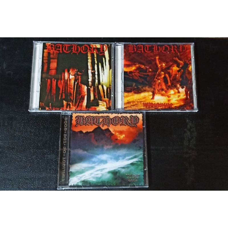 Combo Bathory 3 CD's (Black/Viking Metal) | Shopee Brasil