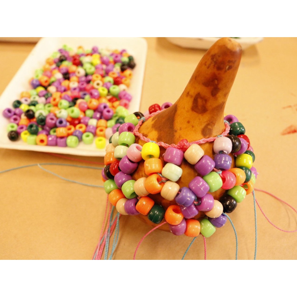 Mini agbê ou xequerê instrumento de percussão à pronta entrega maracatu ...