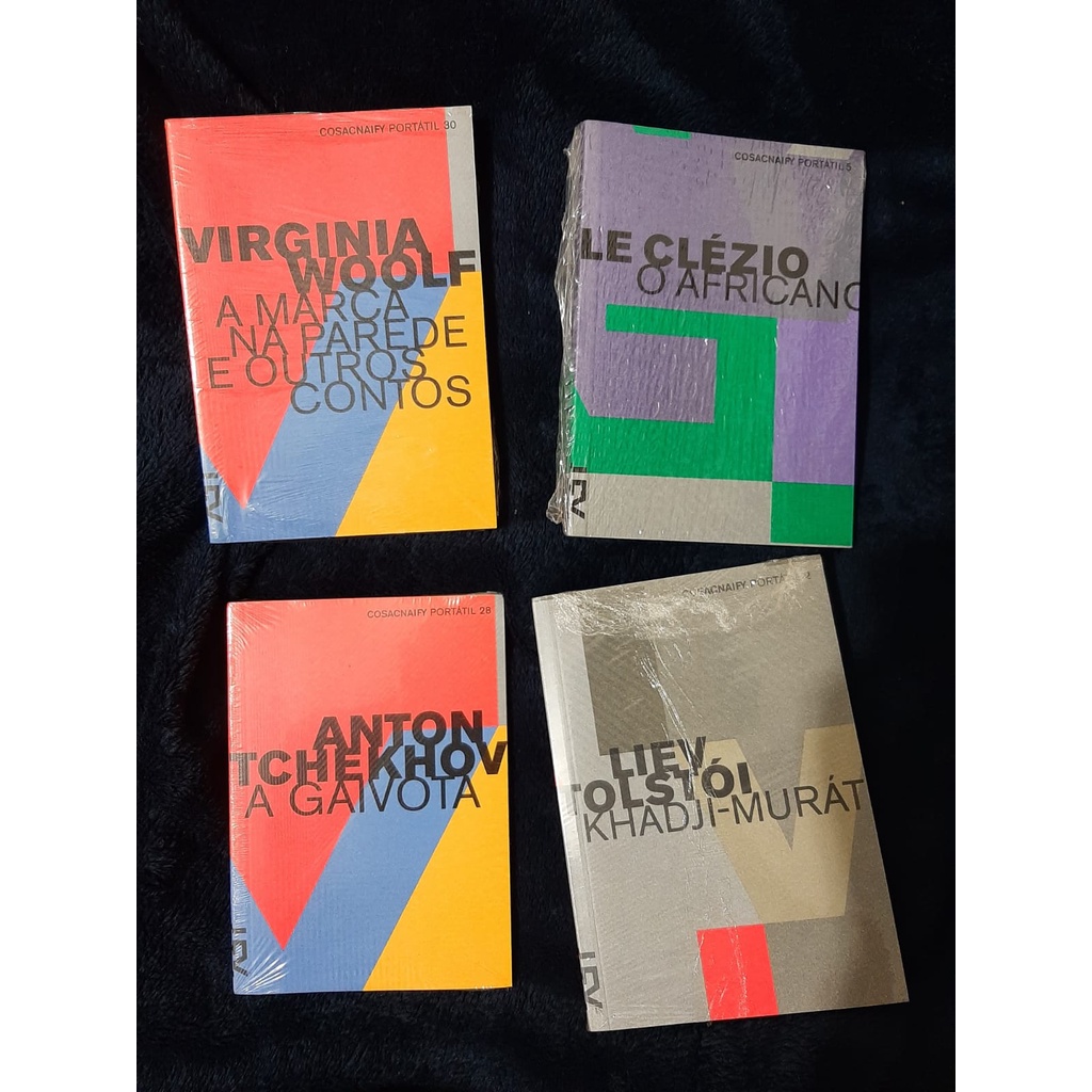 Livros da "Coleção Portátil" Cosac Naify | Shopee Brasil
