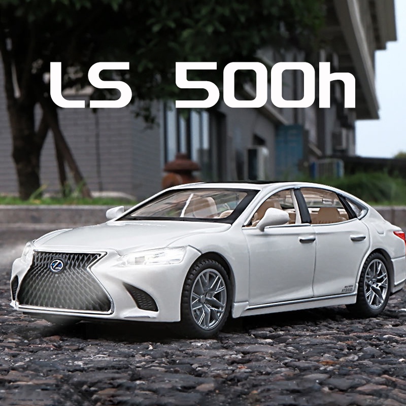 1 : 32 Escala Lexus LS500h Carro De Liga Modelo Diecast Com Som Luz Pull Back Car Lovers ...
