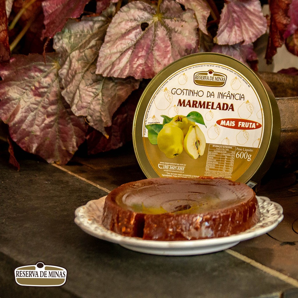 Marmelada na Lata - Gostinho de Infância - Reserva de Minas | Shopee Brasil