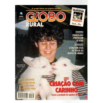 Revista Globo Rural Criação De Cabras | Shopee Brasil