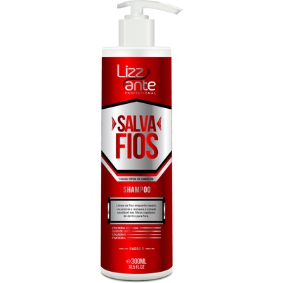 Shampoo Salva Fios Lizz Ante - 300ml | Shopee Brasil