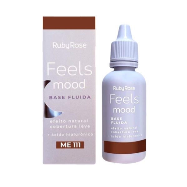 Base Fluida Feels Mood ME111- Ruby Rose - VALIDADE : ( 11/24 ) | Shopee ...