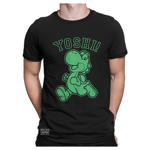 Camisetas Yoshi Super Mario World Games Luigi | Shopee Brasil