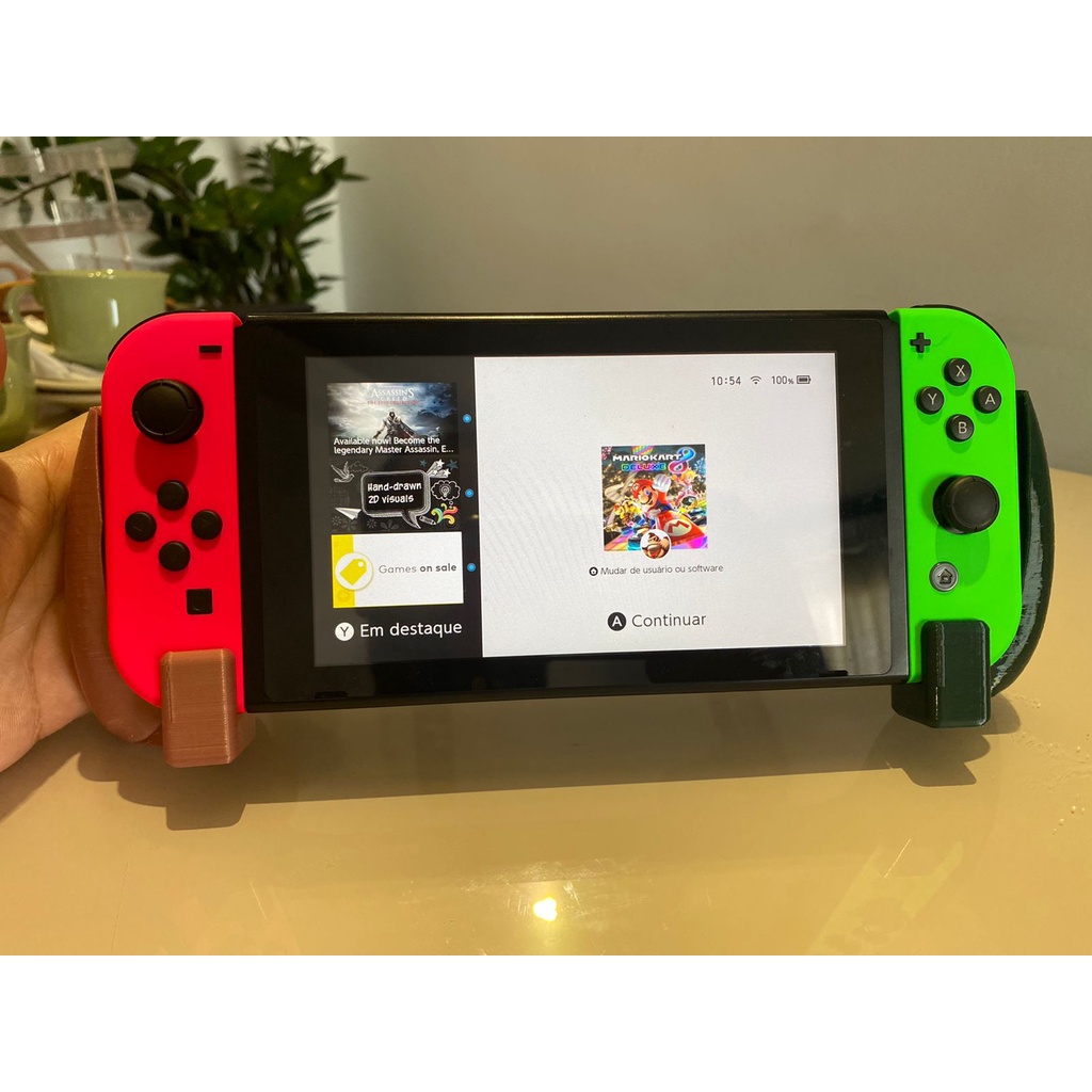 Nintendo Switch Grip - Handgrip (LEIA DESCRIÇÃO) | Shopee Brasil