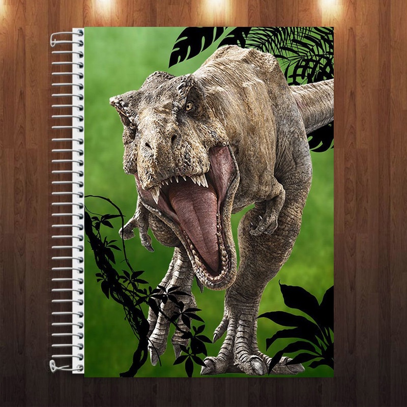 Caderno Dinossauros 1 Matéria Personalizado 80Fls | Shopee Brasil